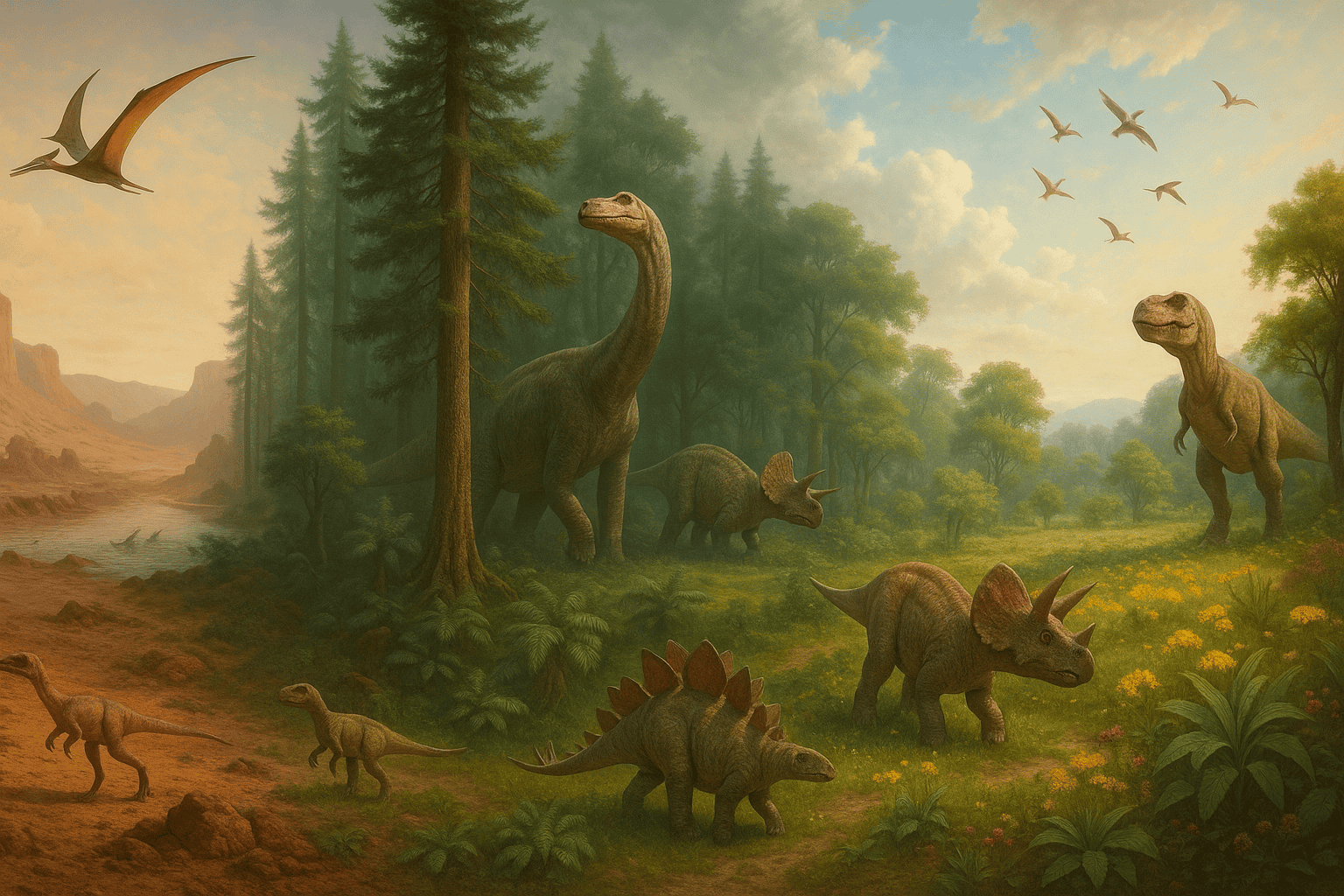 The Age of Giants: Dinosaurs and the Rise of Prehistoric Flora and ...