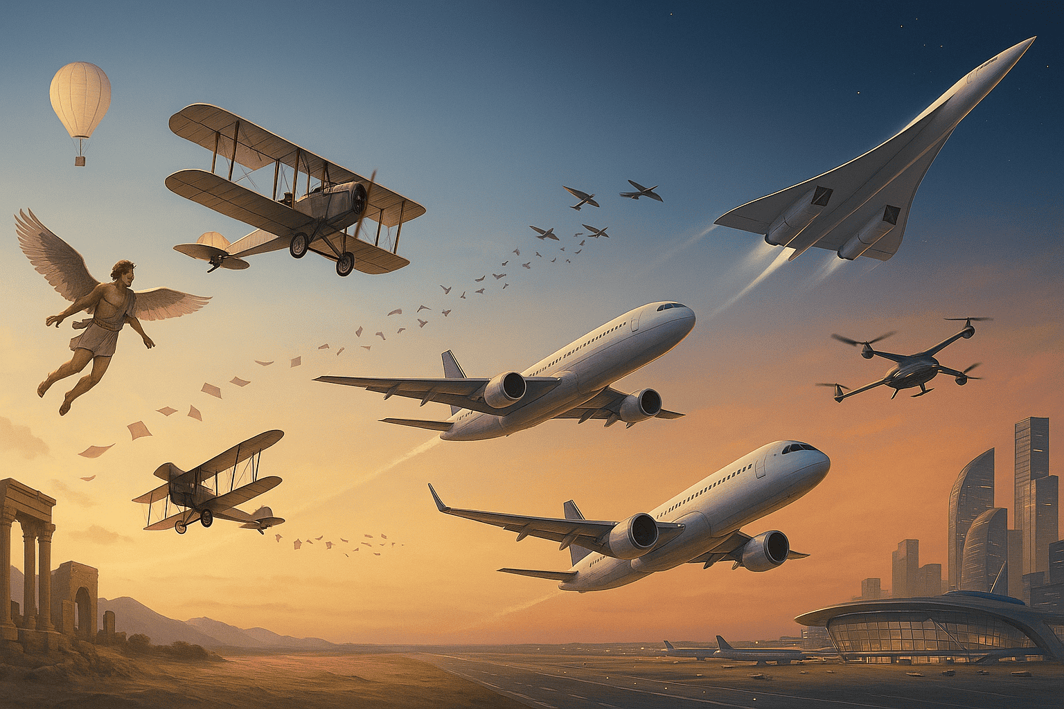 The History and Science of Aviation: From Wings of Myth to Engines of ...