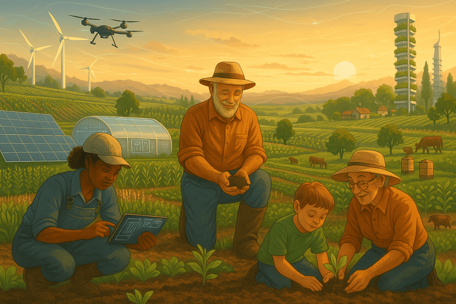 The Science of Farming: Cultivating a Sustainable Future - Science Abbey