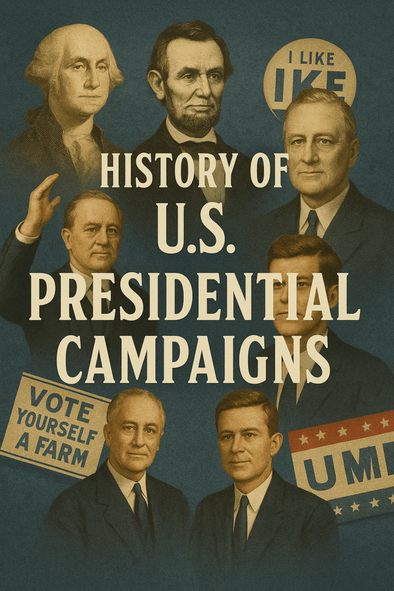 History of the U.S. Presidential Campaigns - Science Abbey